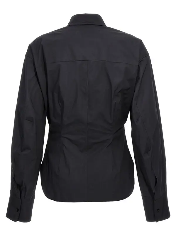 Attico Bustier Shirt - Black