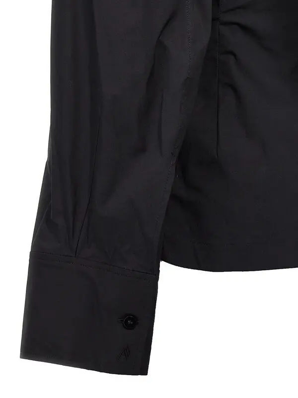 Attico Bustier Shirt - Black