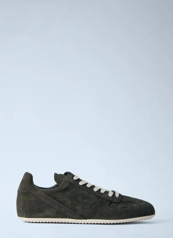 Rick Owens Suede Lace-up Sneakers