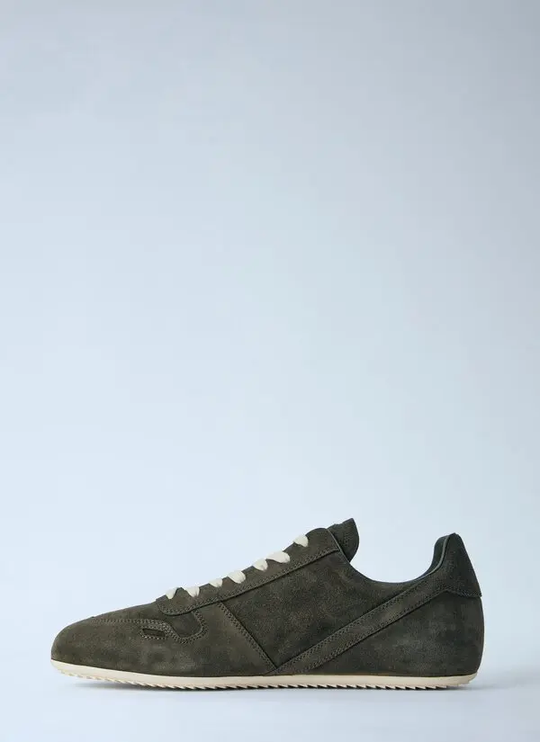 Rick Owens Suede Lace-up Sneakers