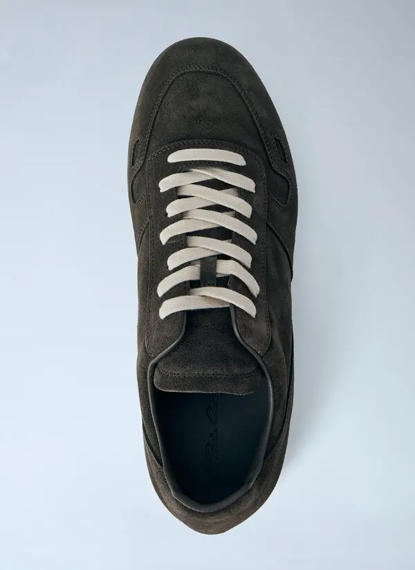 Rick Owens Suede Lace-up Sneakers