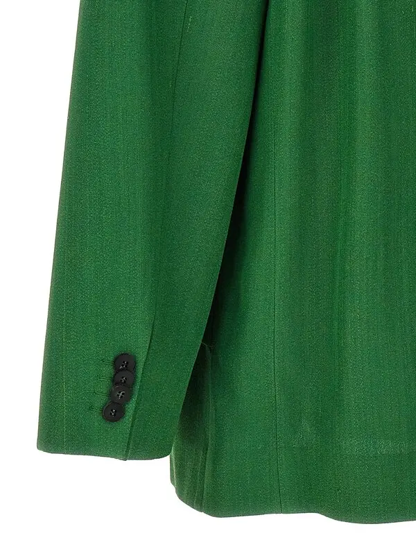 Jacquemus Single-breasted Blazer - Green