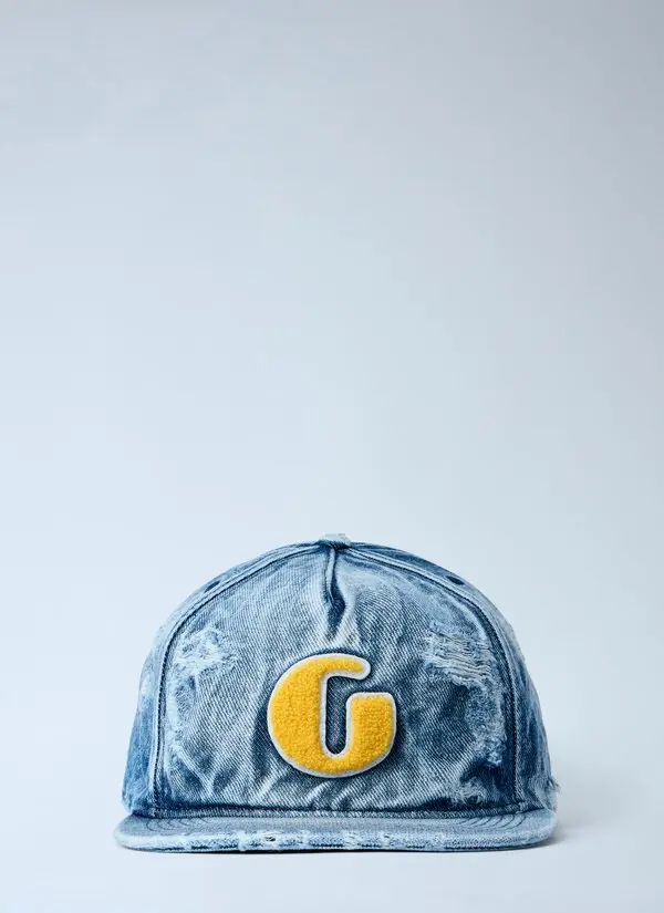 GALLERY DEPT. Denim Cap With G Logo - Blue