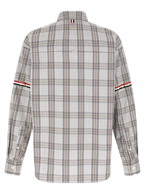 Thom Browne Oversized Rwb' Shirt - Multicolor