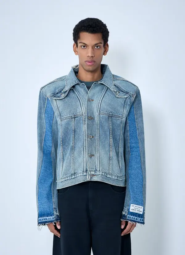 GALLERY DEPT. Panelled Denim Jacket - Blue