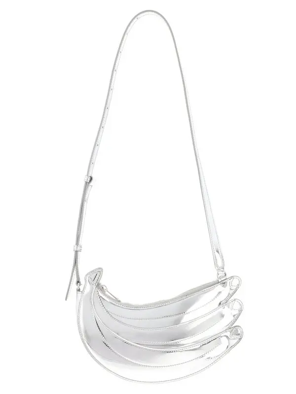 Casablanca Borsa Banana Bag - Silver