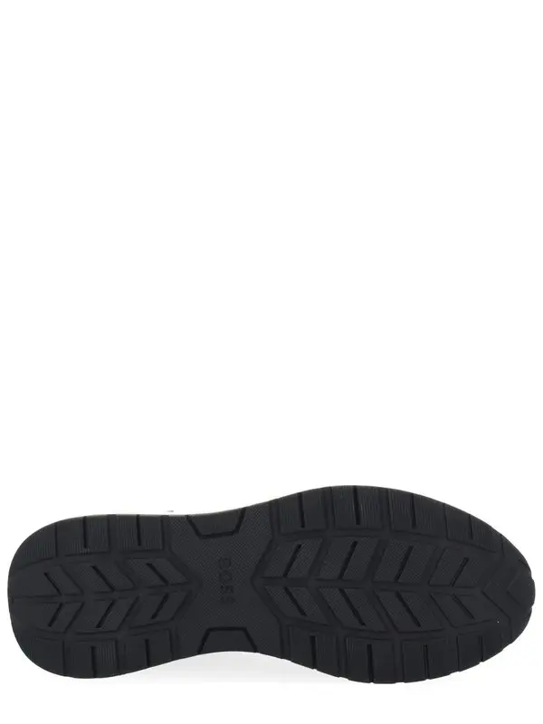 BOSS Vinston Leather Sneakers - Black