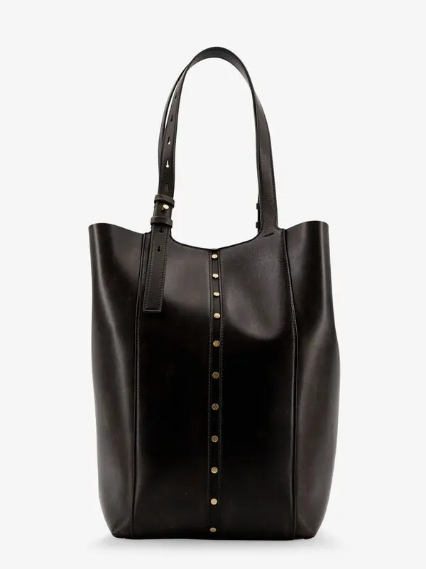 GOLDEN GOOSE Vintage Leather Shoulder Bag - Black