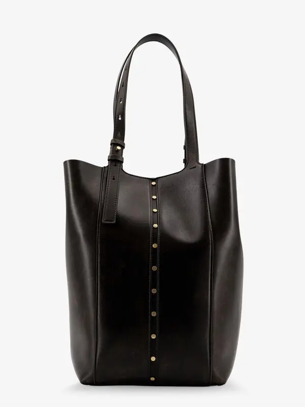 GOLDEN GOOSE Vintage Leather Shoulder Bag - Black
