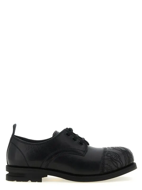 KIKO KOSTADINOV Atro Lace-up Derby Shoes With Embroidered Detail
