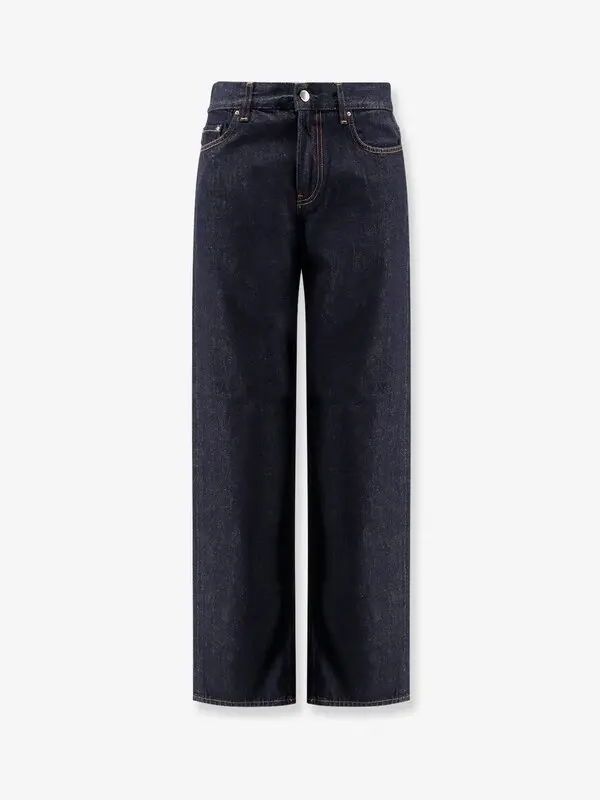 TOTEME Low Straight Denim Jeans - Multicolor