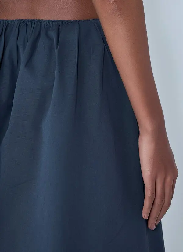 Miu Miu Elasticated Waist A-line Skirt