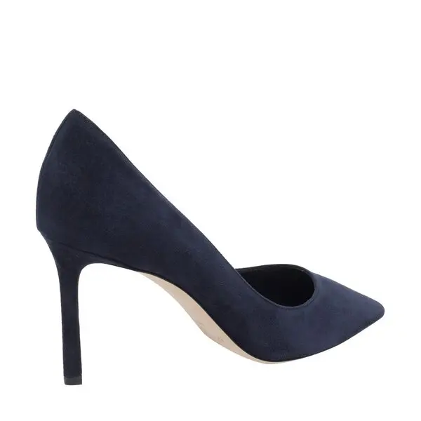 JIMMY CHOO Romy Pumps Suede Pointed-toe Stiletto Heels - Blue