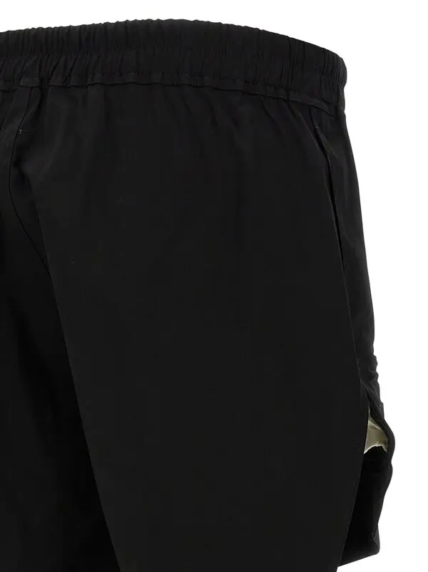 Rick Owens Cotton Poplin Bermuda Shorts - Black