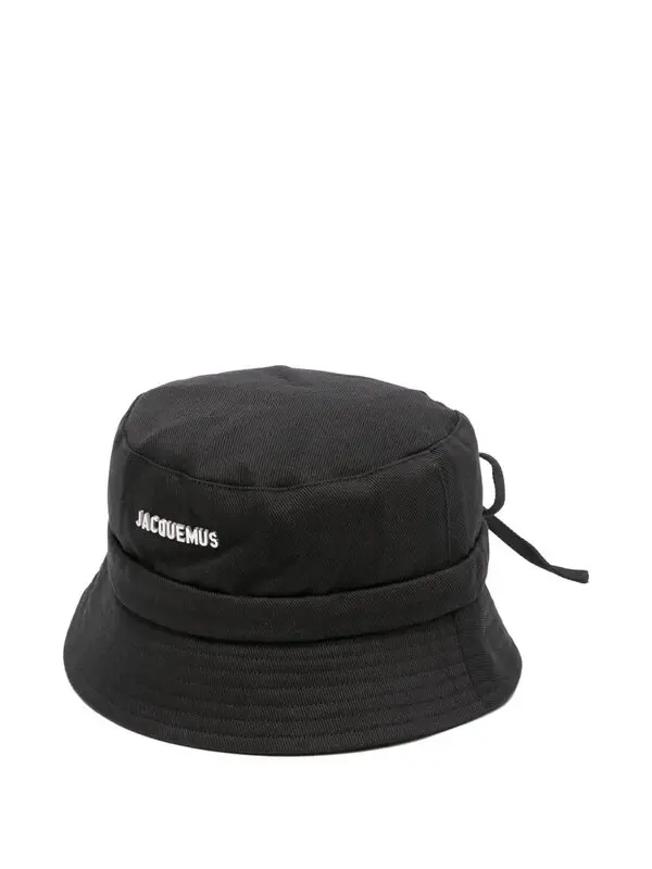 Jacquemus Le Chapeau Bob Gadjo Bucket Hat - Black