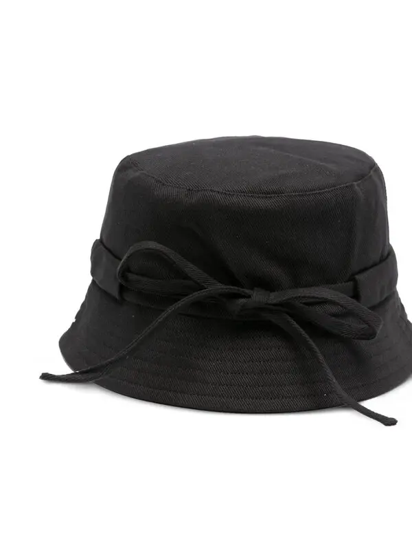 Jacquemus Le Chapeau Bob Gadjo Bucket Hat - Black