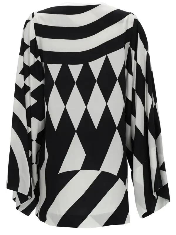 Dries Van Noten Charlie Viscose Blouse - Multicolor