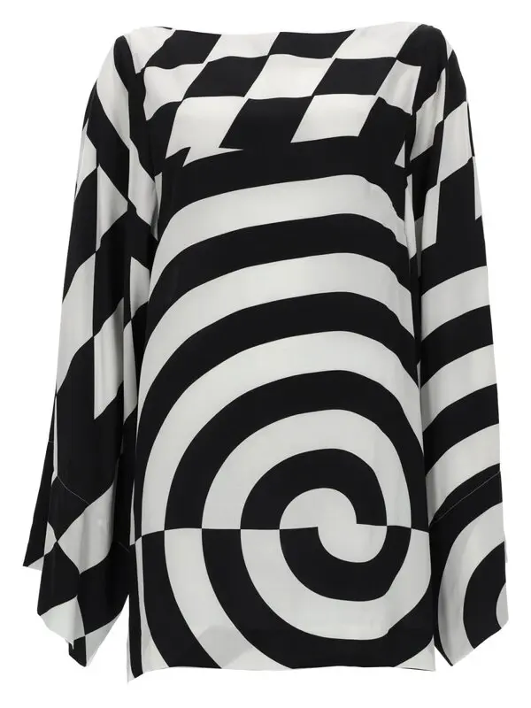 Dries Van Noten Charlie Viscose Blouse
