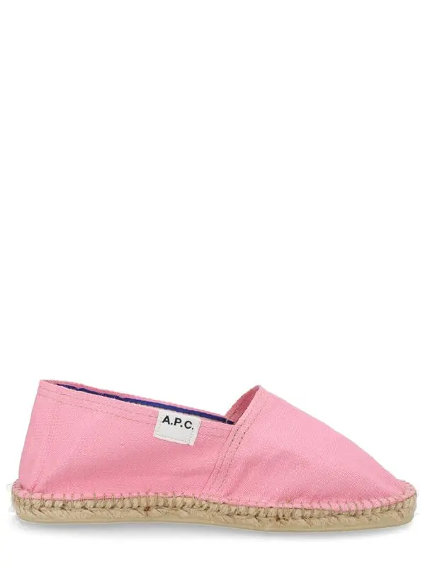 A.p.c. Tela Espadrilles - Pink