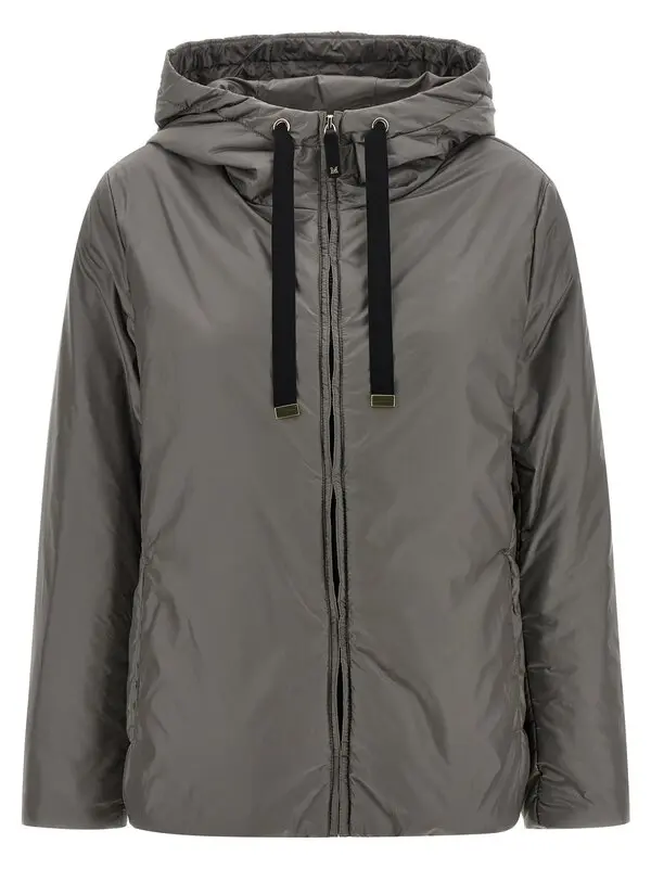 Max Mara Greenh Padded Waterproof Jacket - Gray