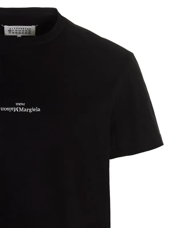 MAISON MARGIELA Paris' T-shirt - Black