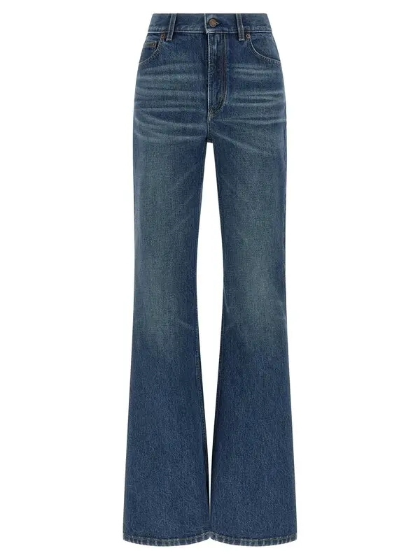 Chloé Palazzo Jeans - Blue