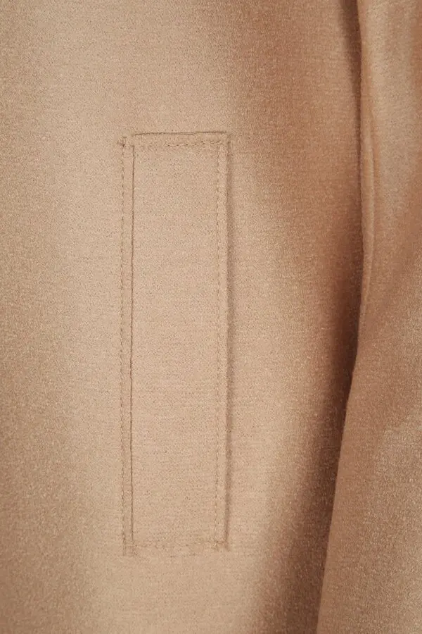 Harris Wharf London Boxy Light Pressed Wool Coat