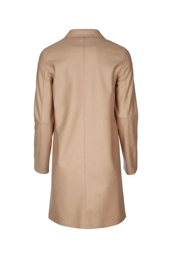 Harris Wharf London Boxy Light Pressed Wool Coat