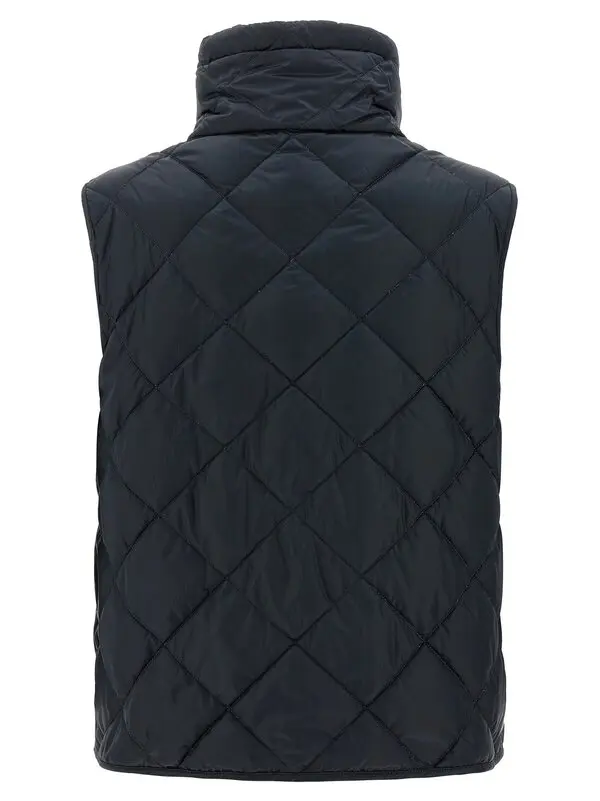 Max Mara Tregic Quilted Vest - Blue