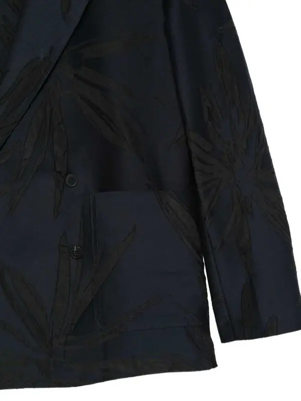 Dries Van Noten 01037-caplans Bis 3199 M.w. Shirt - Blue