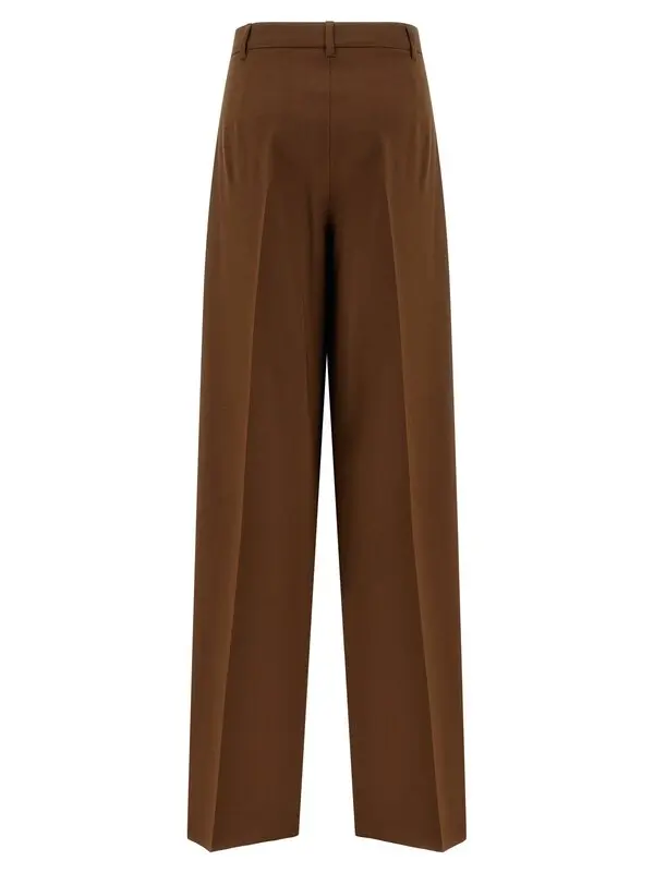 Max Mara Belted Wide Leg Trousers
