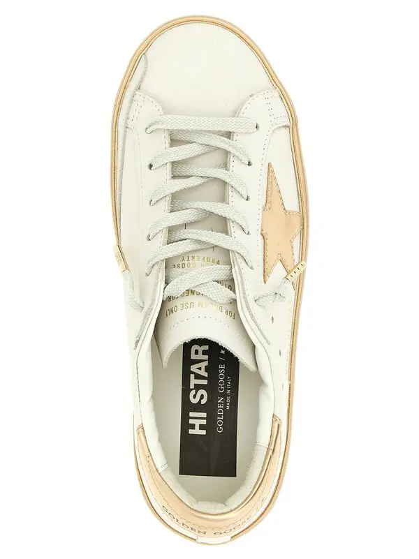 GOLDEN GOOSE Hi Star Suede Sneakers