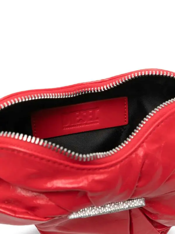 DIESEL® Scrunch-d Heart Crossbody Bag - Red
