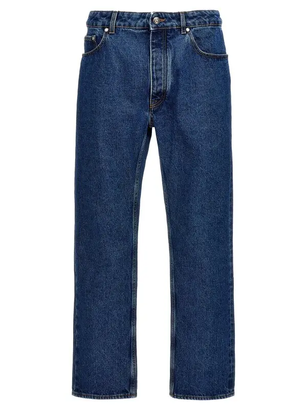 Palm Angels Lw Monogram Jeans - Blue