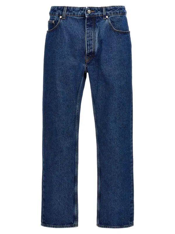 Palm Angels Lw Monogram Jeans - Blue