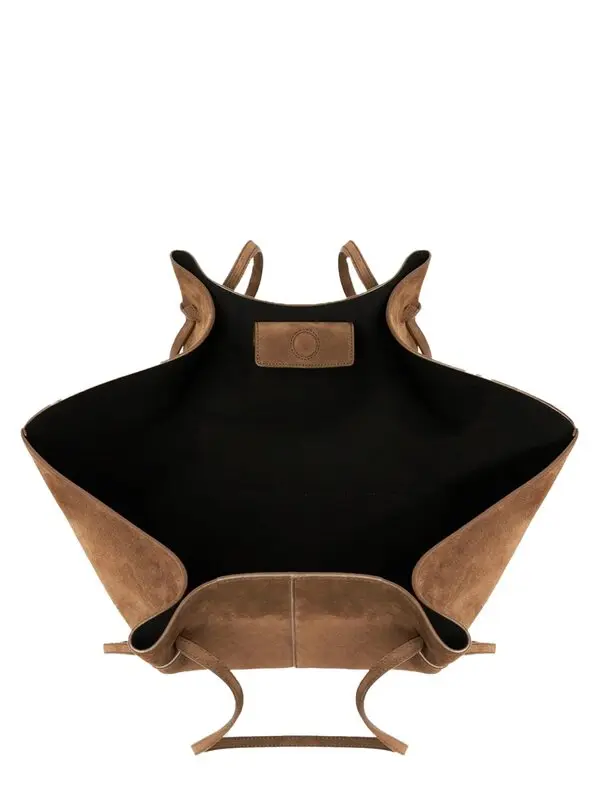 Yuzefi Mochi Raffia Bag - Brown