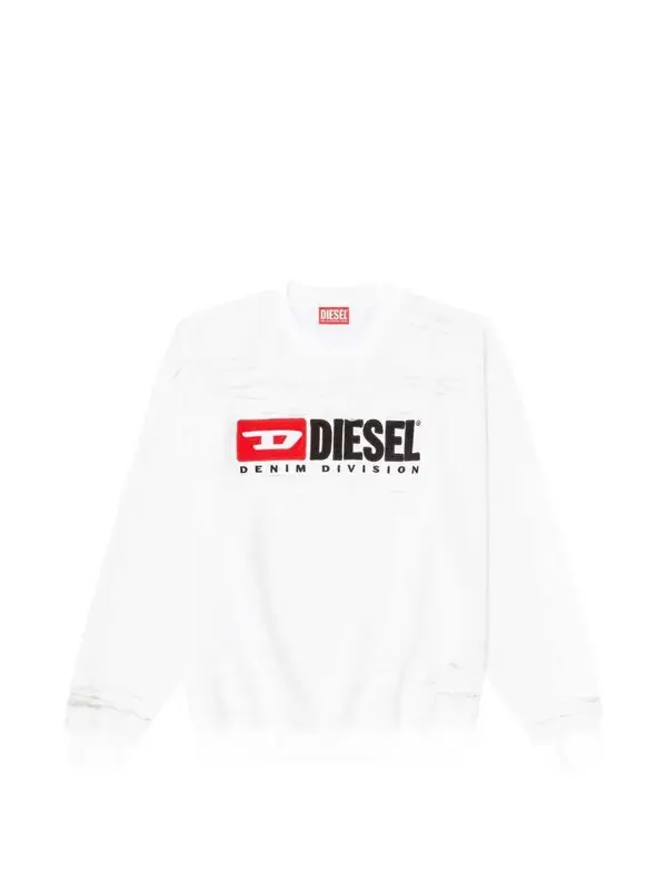DIESEL® S-boxt-v1 Sweatshirt - White