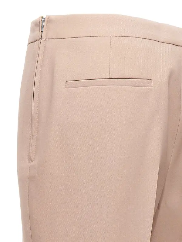 JIL SANDER Pleated Wool Trousers