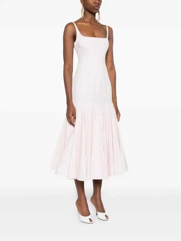 Jacquemus A-line Midi Dress - Multicolor