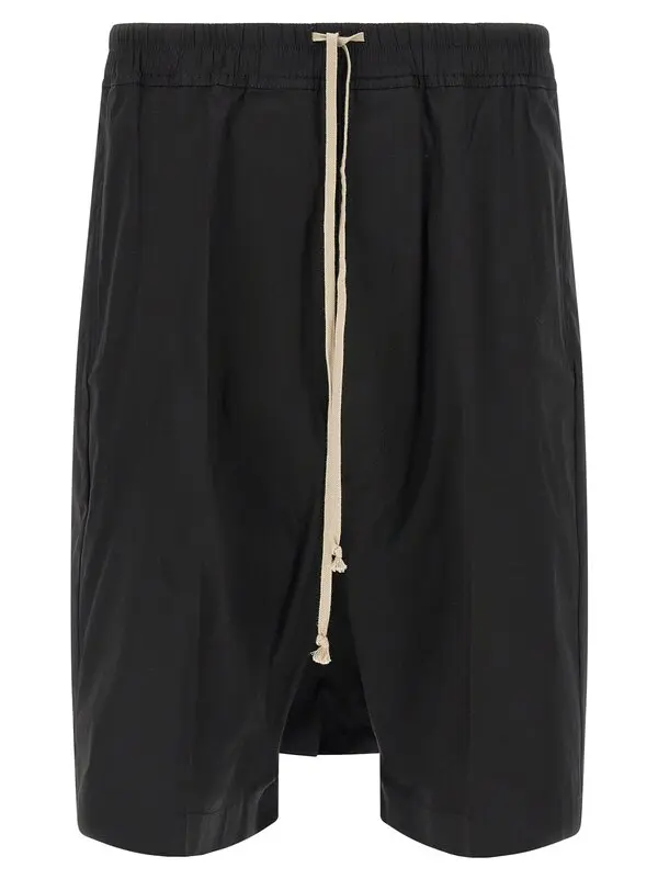 Rick Owens Rick S Pods Bermuda Shorts - Black