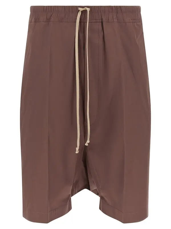 Rick Owens Rick S Pods Bermuda Shorts - Brown