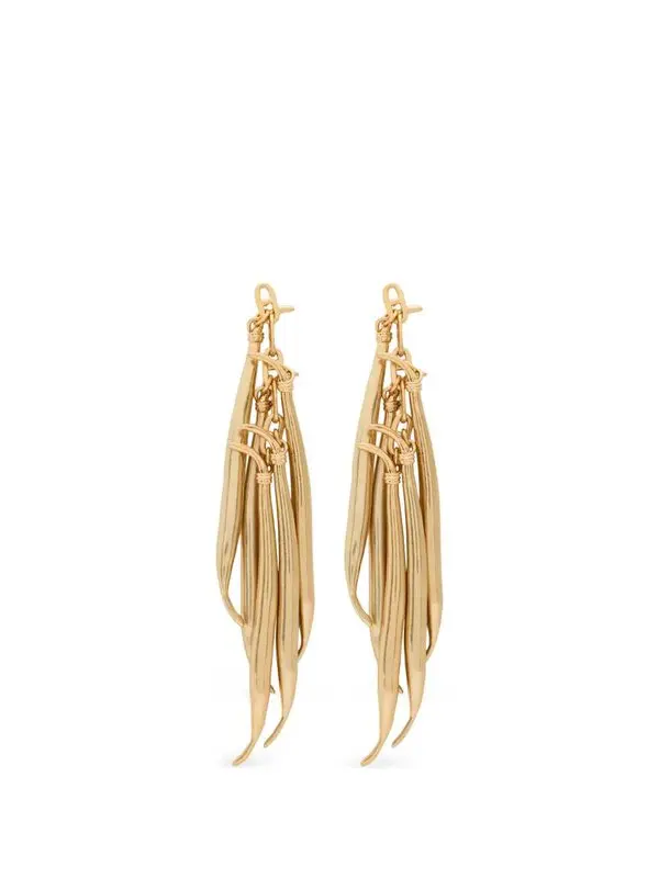 Jacquemus Haricots Drop Earrings - Silver