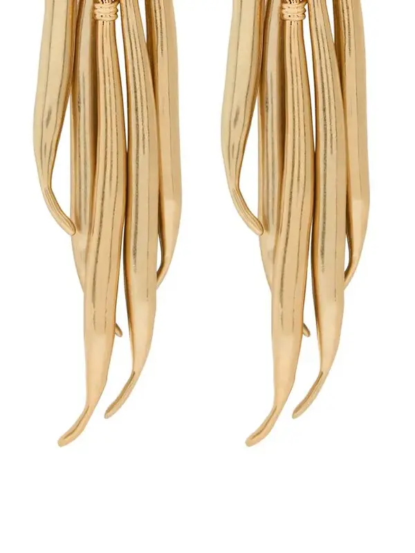 Jacquemus Haricots Drop Earrings - Silver