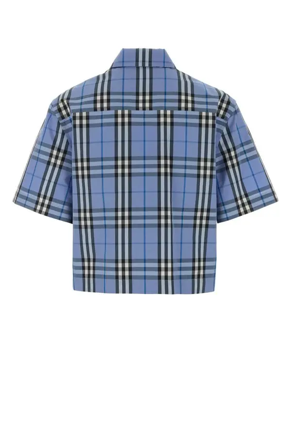 Burberry Embroidered Cotton Shirt