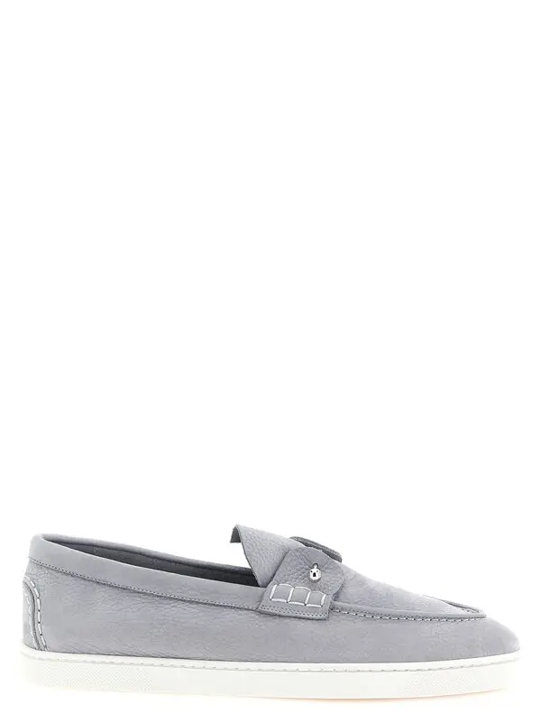 CHRISTIAN LOUBOUTIN Chambeliboat Loafers - Gray