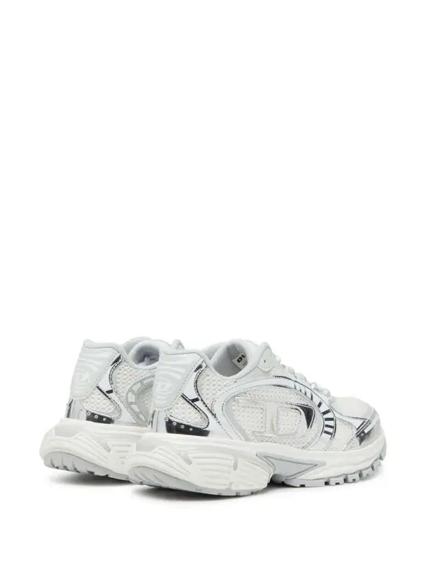 DIESEL® Sneakers With Insert Design And Logo Appliqu - White