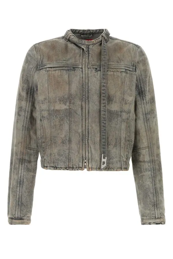 DIESEL® Grey Denim Jacket