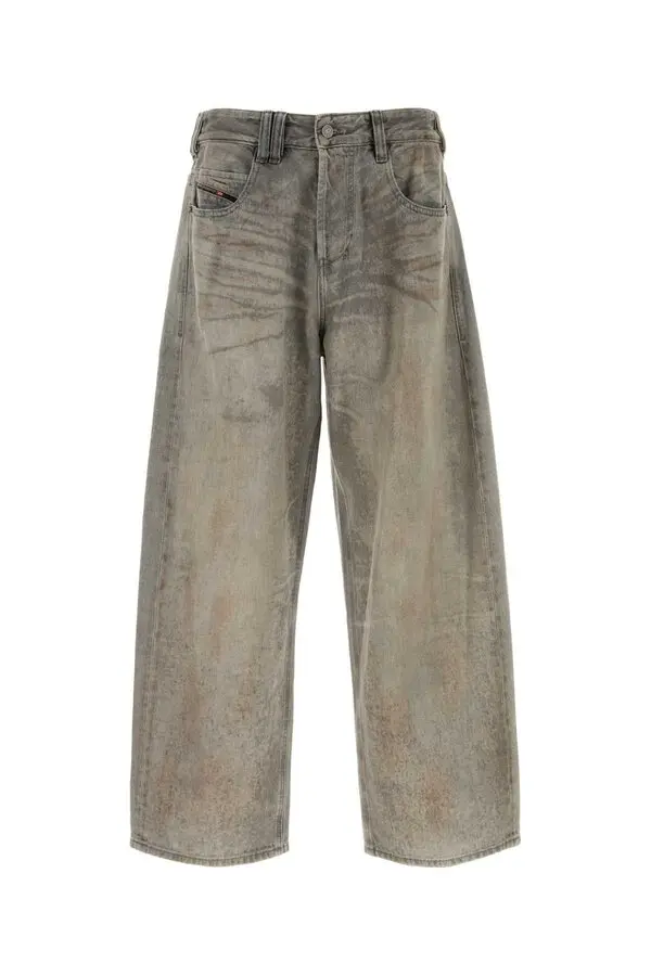 DIESEL® Grey Wash Denim Jeans