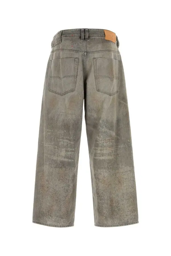 DIESEL® Grey Wash Denim Jeans