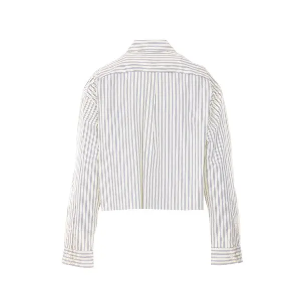 Miu Miu Striped Cotton Shirt